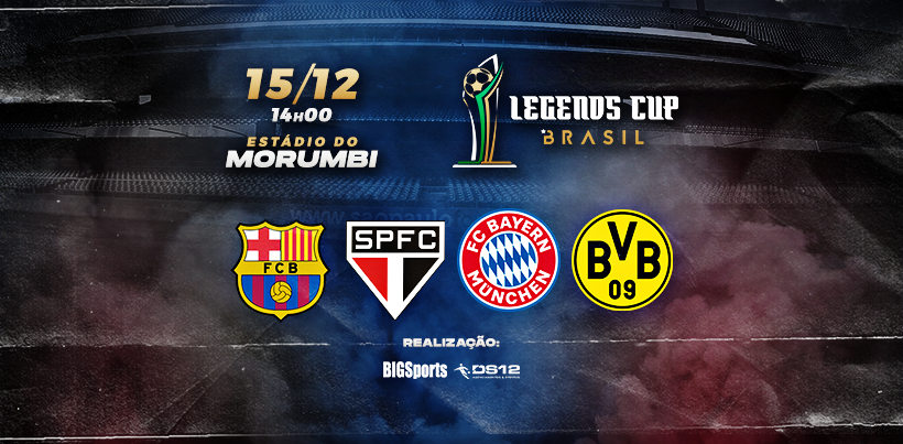 Legends Cup: O maior torneio entre lendas do futebol mundial