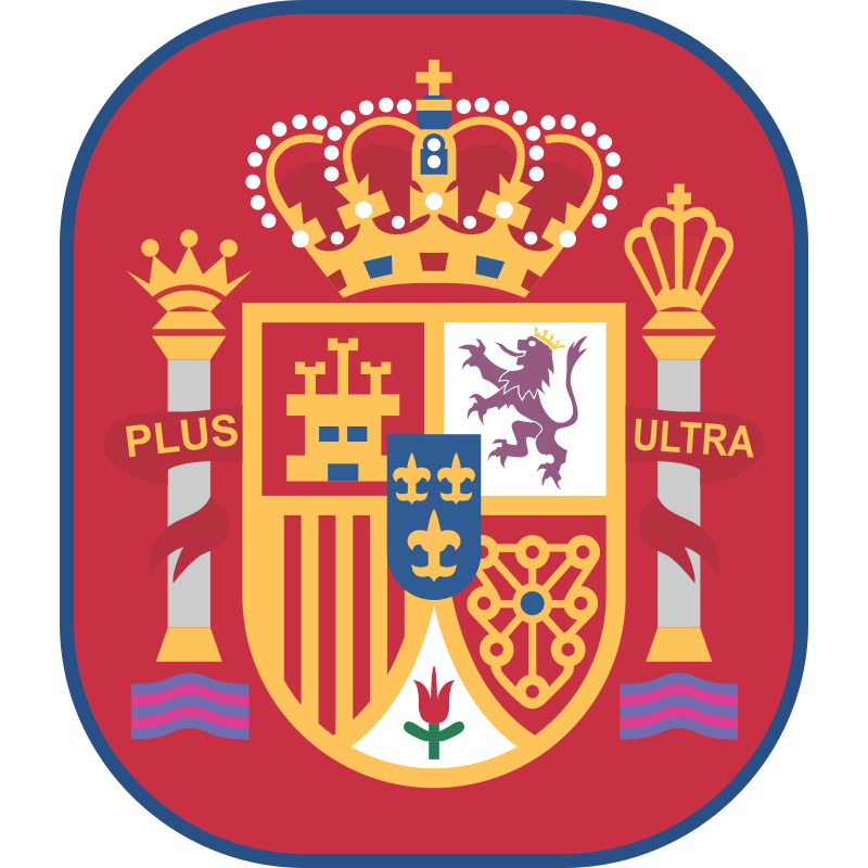 Veja a evolução dos escudos do Espanha