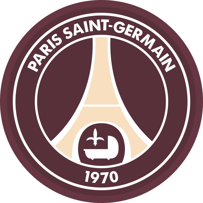 Veja a evolução dos escudos do Paris Saint-Germain