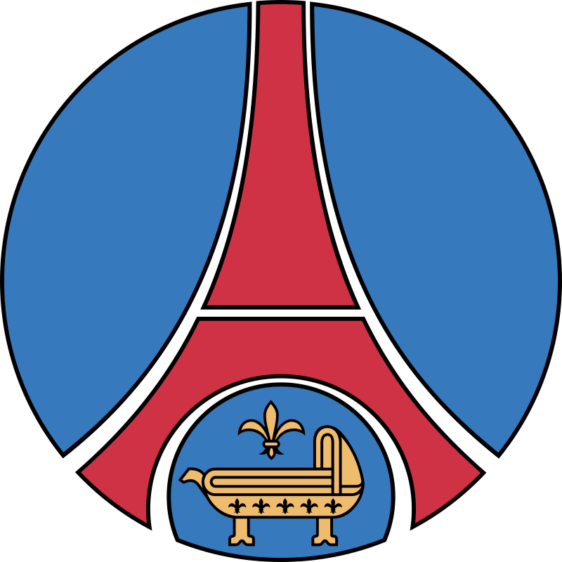 Veja a evolução dos escudos do Paris Saint-Germain